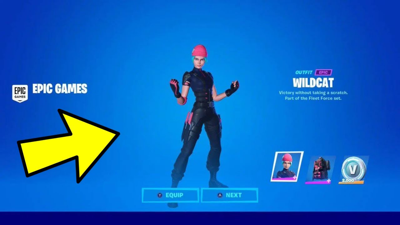 How to GET WILDCAT SKIN BUNDLE for FREE! (Free Wildcat Skin in Fortnite ...