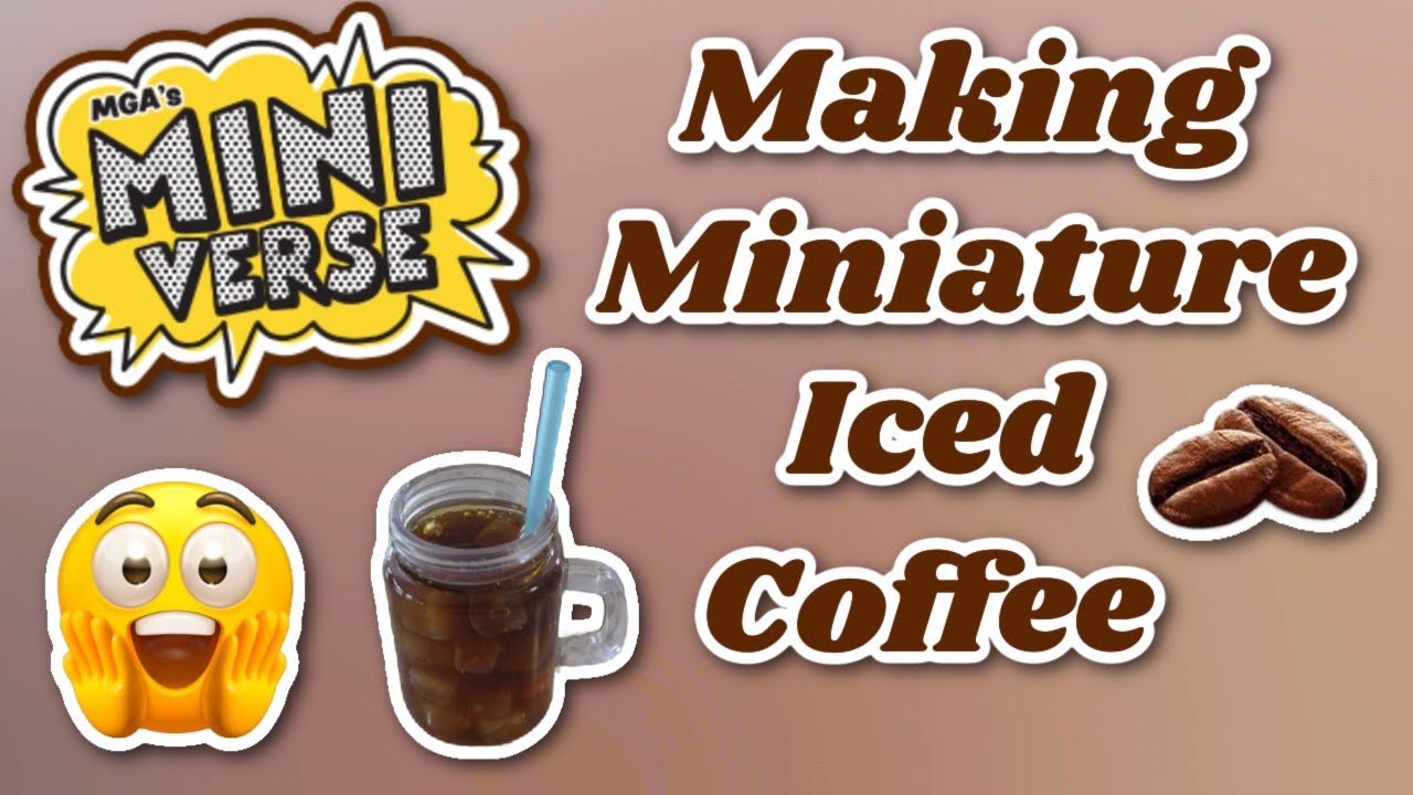 What would you rate this iced coffee? Miniverse Cafe Series 3 Wave 2 ...