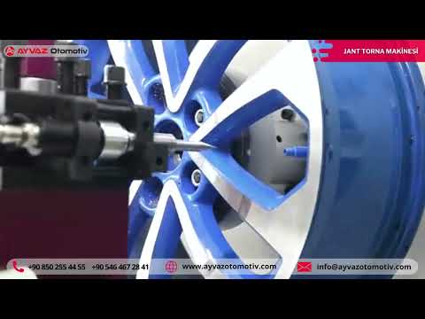 CNC Jant Torna Makinesi Tanıtım