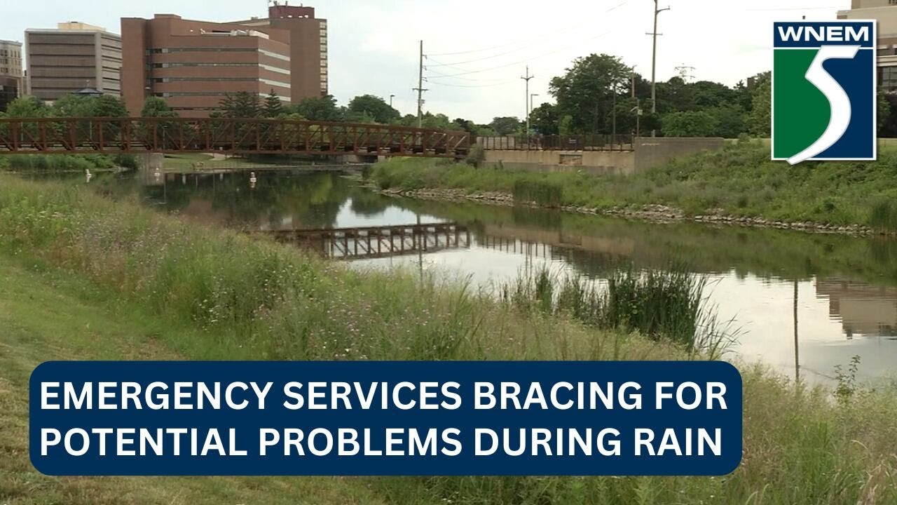 Emergency services bracing for potential problems during heavy rain ...