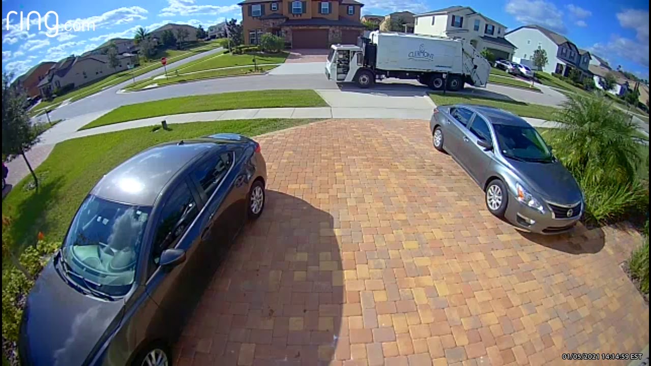 2nd visit driveway cam - YouTube