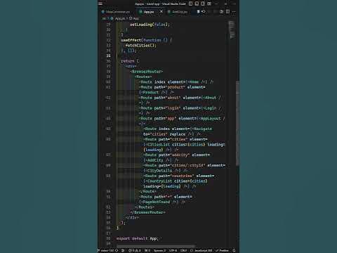 Add City Form show when clicking on the map container in React App - react18 - YouTube