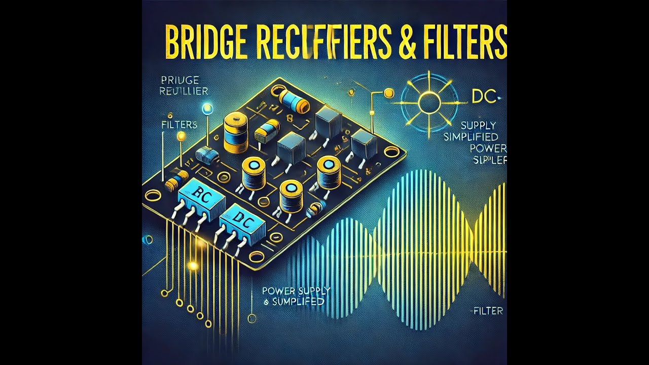 Bridge Rectifier and Filter for power supply : Lec 8 - YouTube