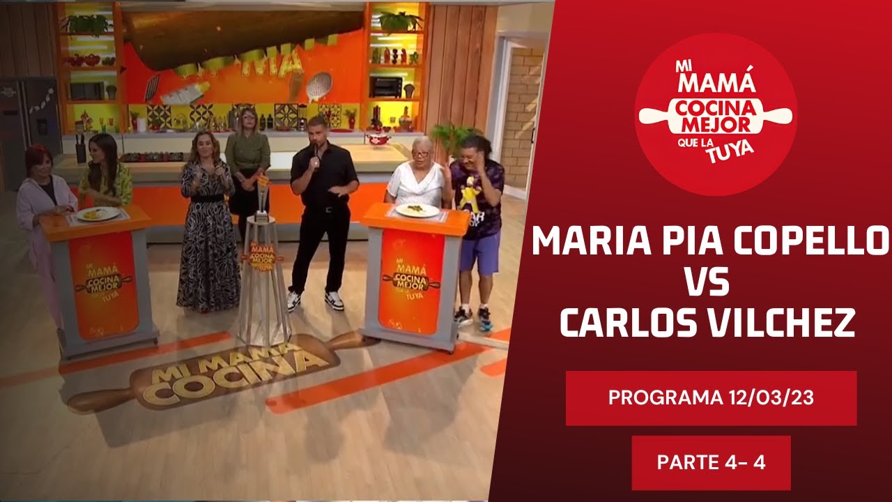 Mi Mamá Cocina Mejor que la Tuya | Maria Pia Copello vs Carlos Vilchez ...