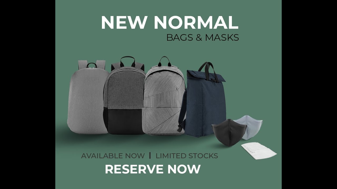 BAGMAN | New Normal Bags & Masks - YouTube