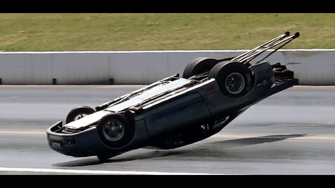 TRP RACING ECLIPSE CRASH SYDNEY DRAGWAY 4.10.2014 - YouTube