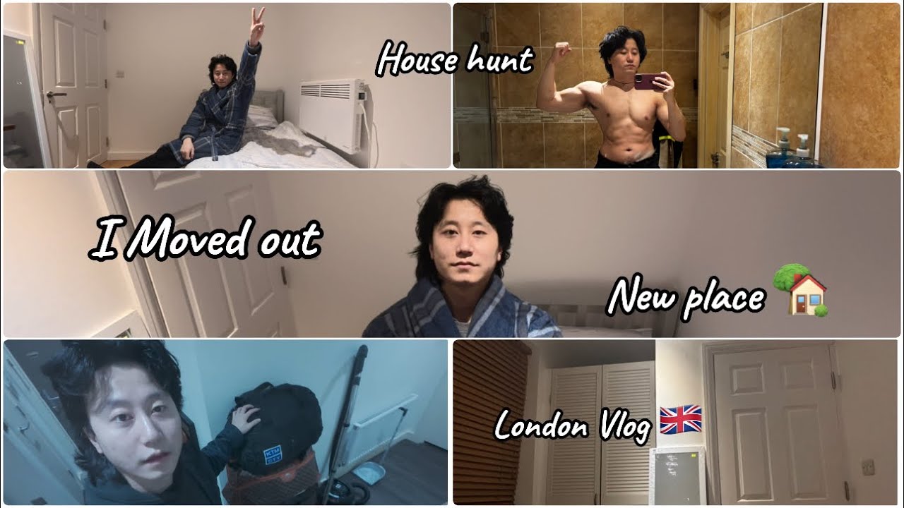 I finally moved out [London vlog] 🇬🇧 // ( Grad student, house-hunting, renting a room) - YouTube