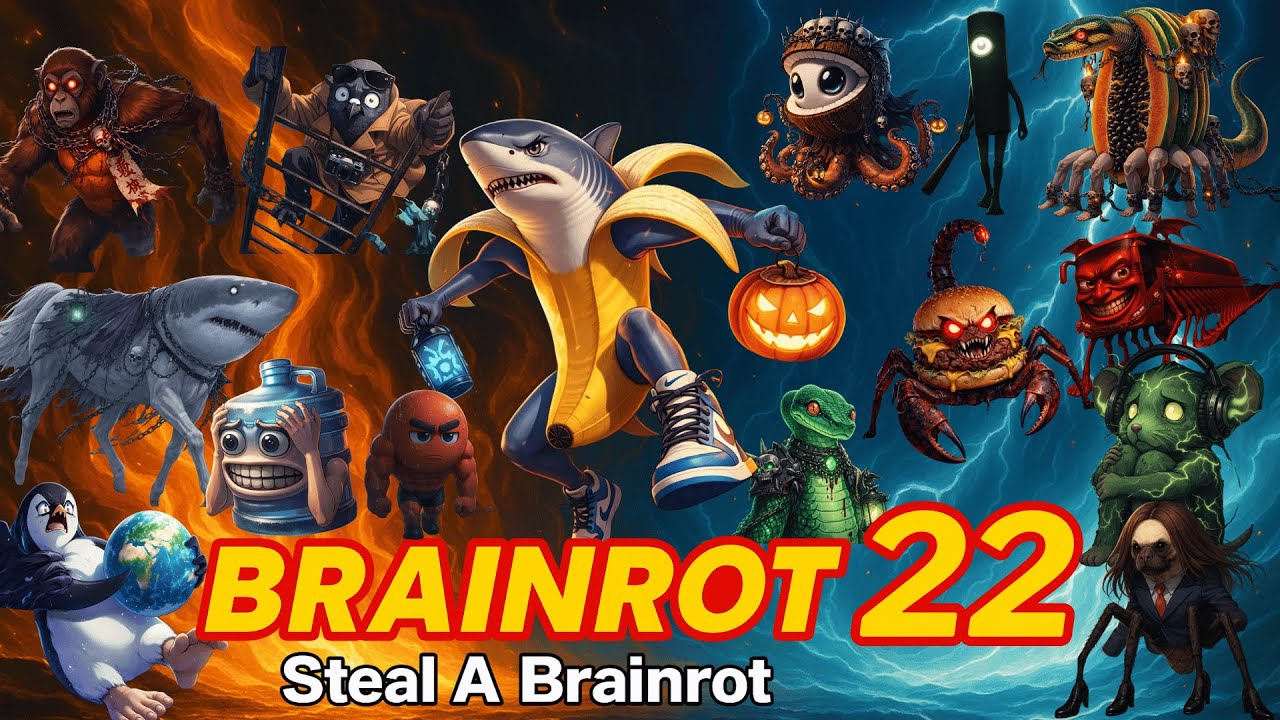 Brainrot Anime Opening Song Pt.22 (Official MV) feat ALL NEW Steal a ...