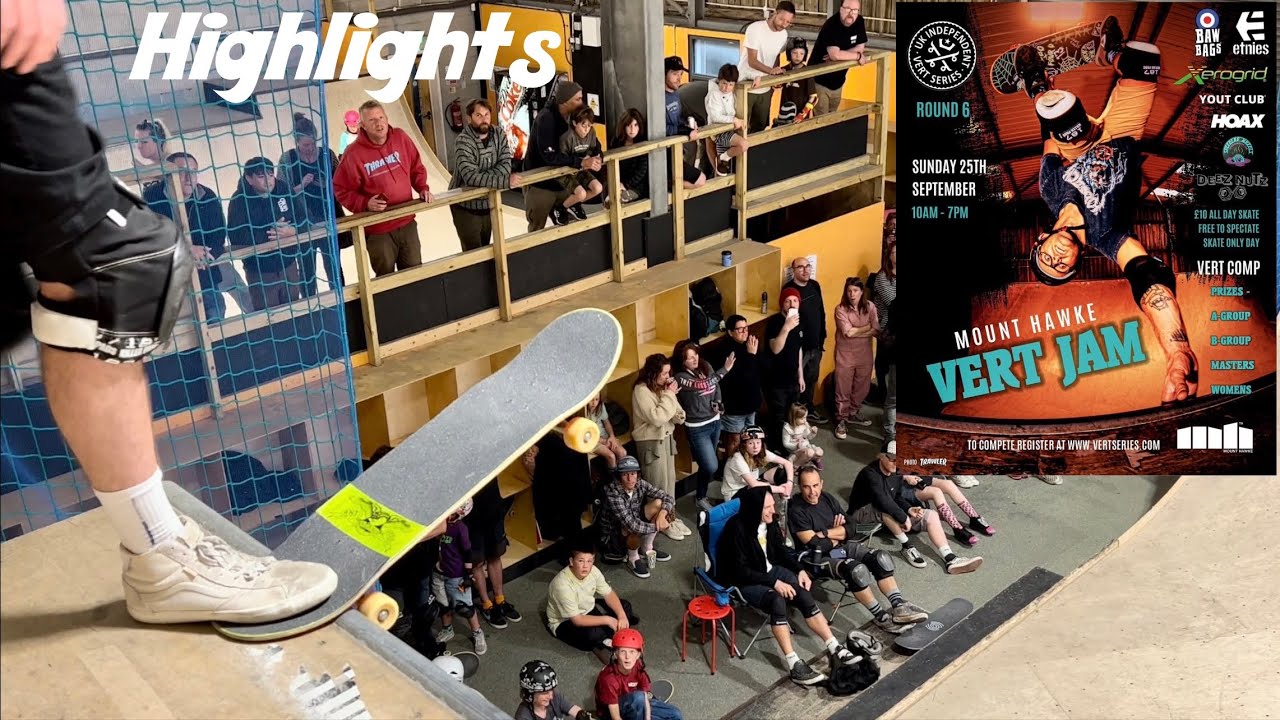 Mount Hawke Vert Jam 2022 (UK Vert Series Skate) - YouTube