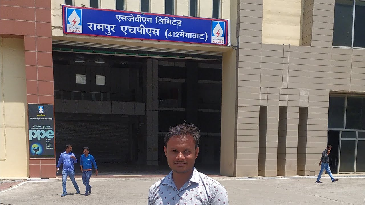 Rampur hydro electric project Visit😊 /SJVN Training - YouTube
