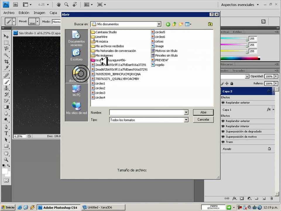 un logo sencillo en Xara 3D & photoshop cs4.mp4 - YouTube
