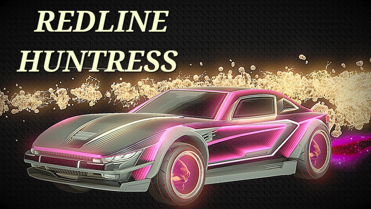 My TOP REDLINE HUNTRESS DESIGNS | Rocket League - YouTube