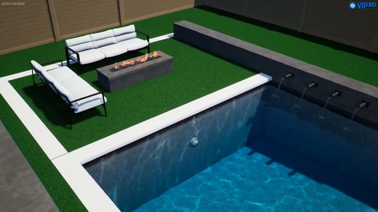Vip3D - 3D Swimming Pool Design Software - YouTube