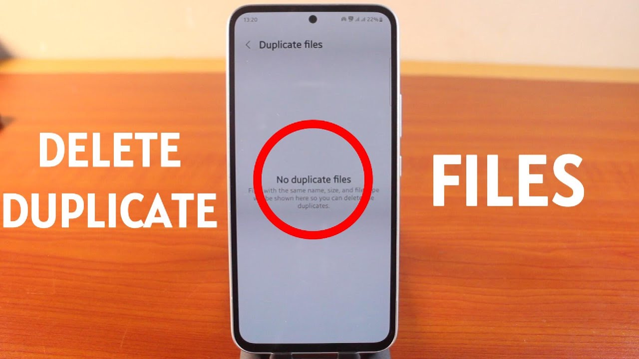How to Delete Duplicate Files on Samsung Phone - YouTube