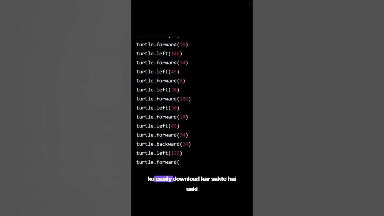 Thor Hammer logo in Python Programming #shorts #python #thecodinglearner - YouTube