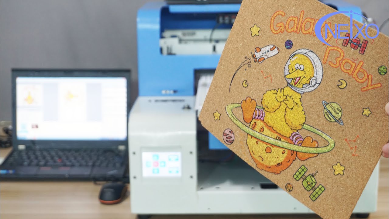 Custom printed cork board natural cork printing with a4 uv cork printer ...