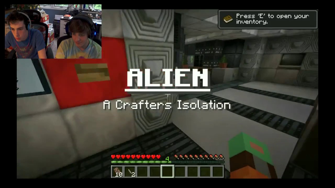 Alien Isolation Minecraft Horror Map Part 1 (feat. JonTBONZAI) - YouTube