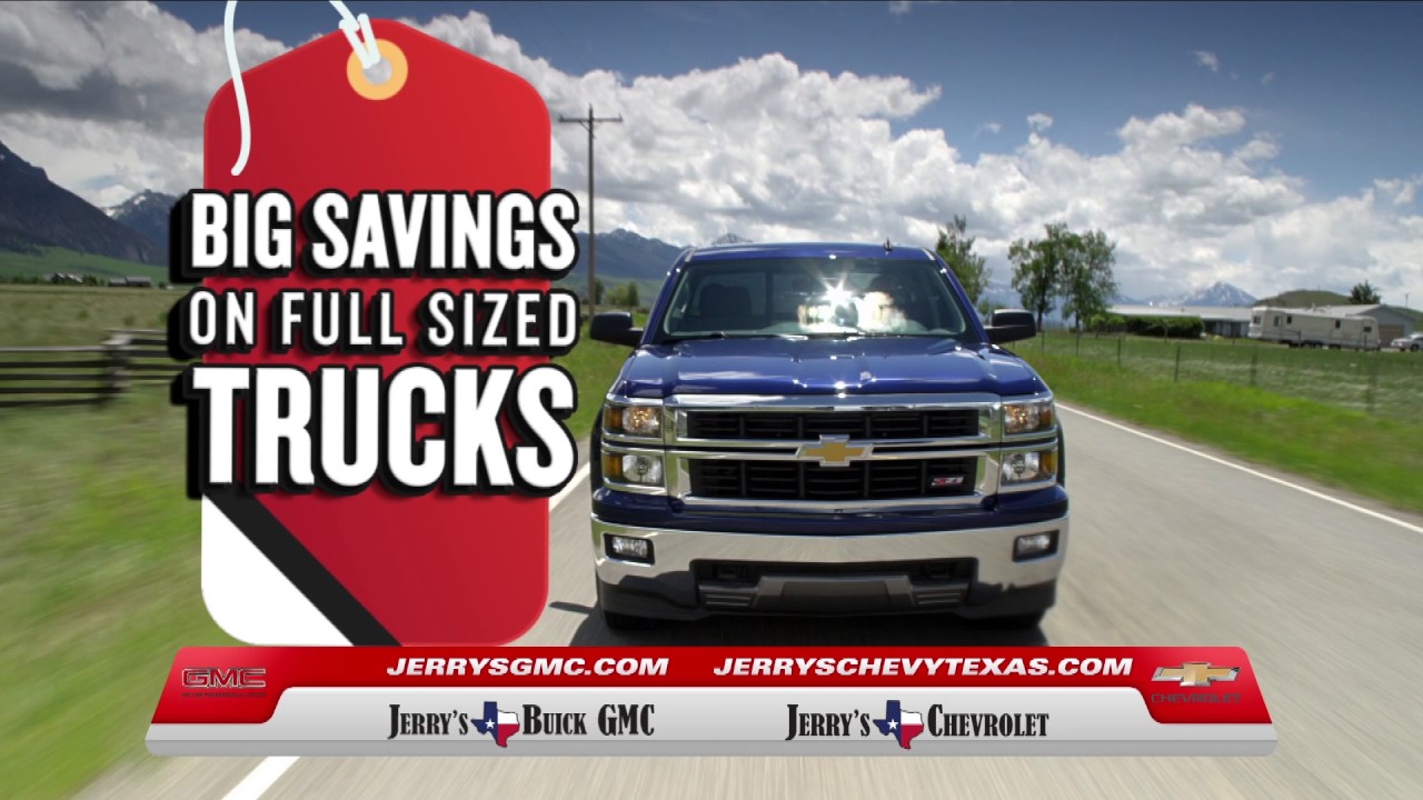 Jerry's Chevrolet - Red Tag Specials - YouTube