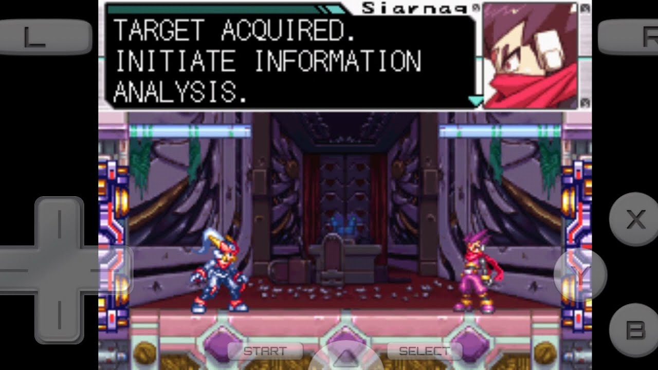 Mega Man ZX Advent - Ashe VS Siarnaq Fight (Normal Mode) - YouTube