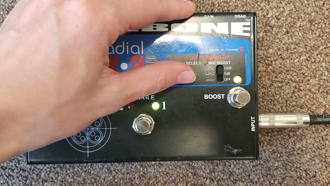 Maniac Mark's 30th Auction - Lot 40 - Radial Tonebone SwitchBone JX2 ...