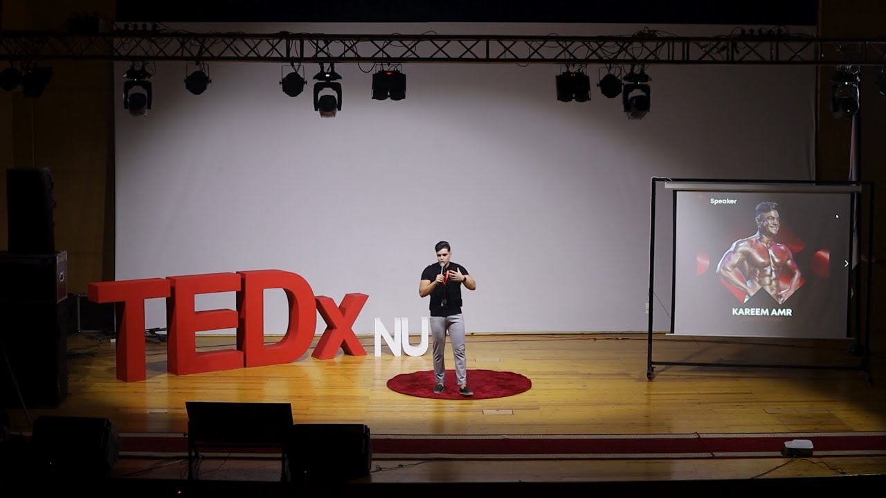 How Fitness impacted My Life | Karim Amr | TEDxNileUniversity - YouTube