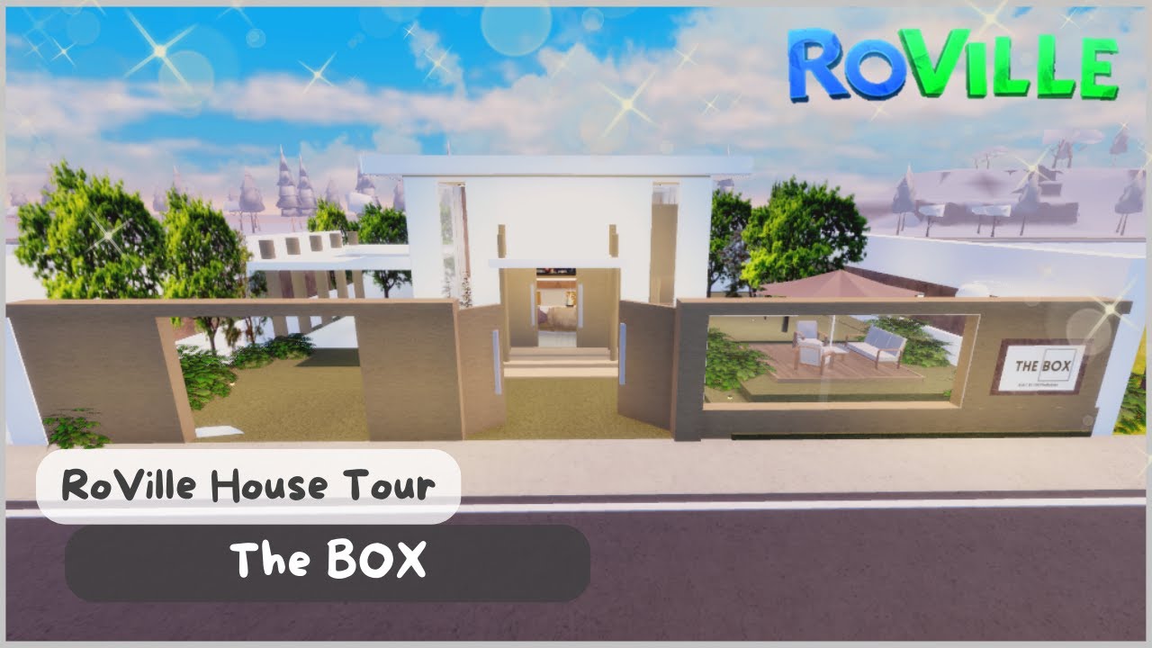 🏠🏡 [House Tour] The BOX || by OutworldDevourerYT || RoVille Builds 🏡🏠 ...