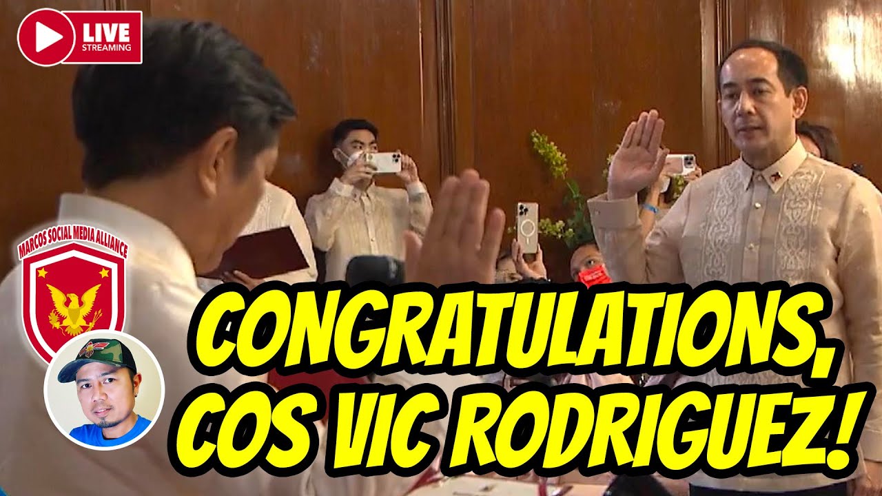 Congratulations, Cos Vic Rodriguez! [71] - YouTube