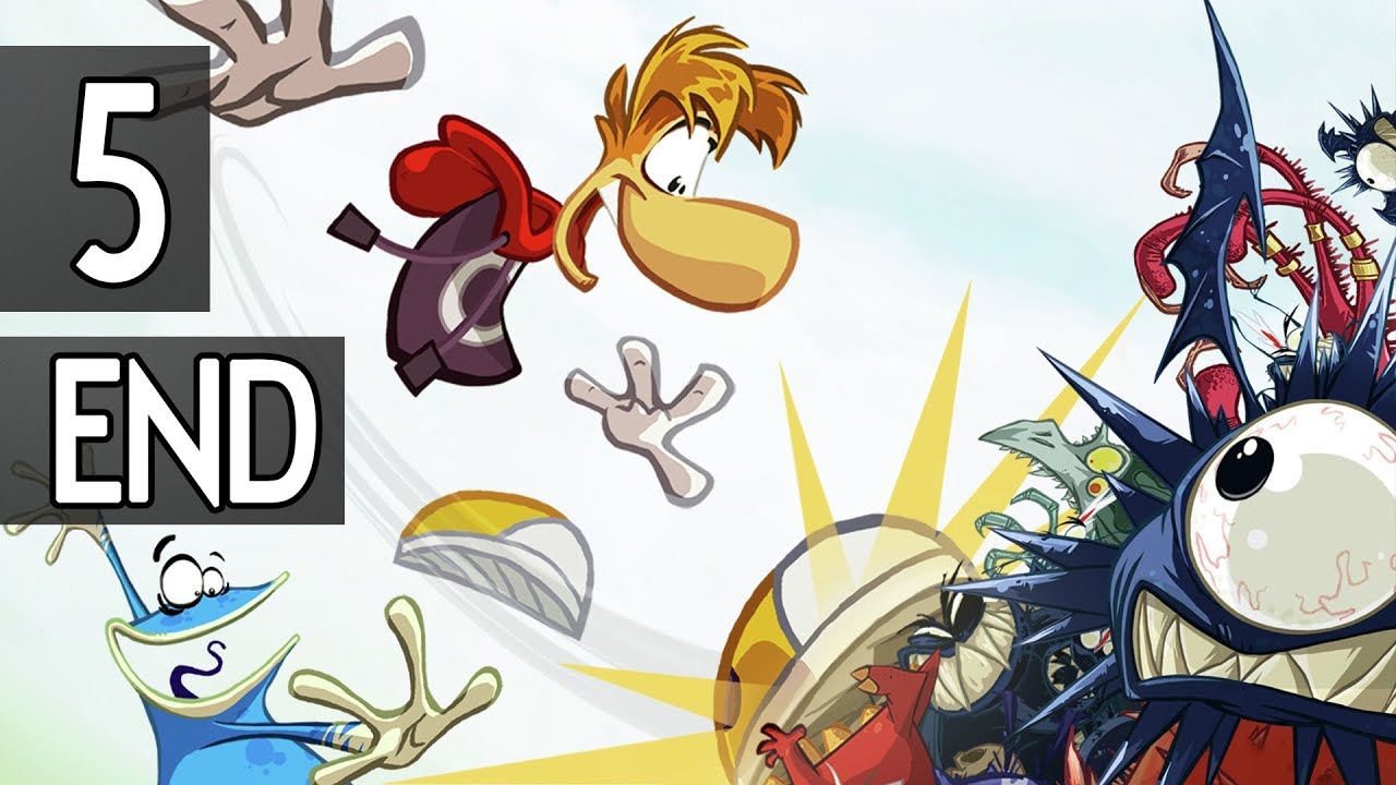 Rayman Origins - ENDING Part 5 Walkthrough Gameplay No Commentary - YouTube