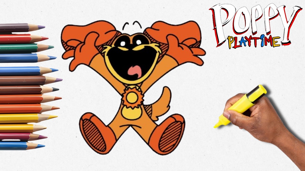How to Draw DOGDAY from Poppy Playtime 3 Smiling Critters (Exclusive ...
