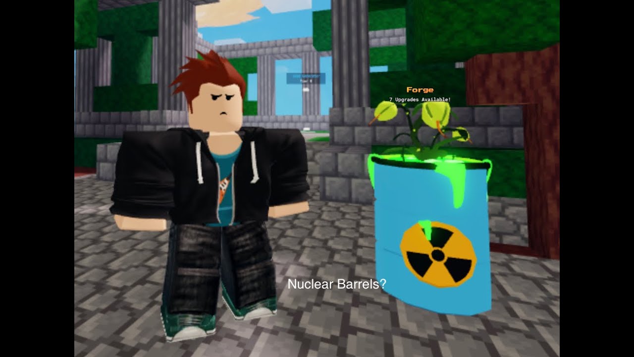 Showcasing the new radioactive plant item!(Roblox Bedwars) - YouTube