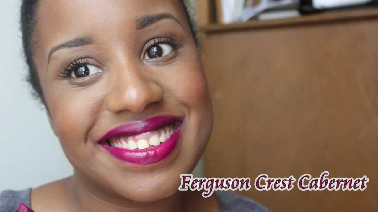 Wet n Wild Fergie Lipstick Lip Swatches (9 Shades in Total!) - YouTube