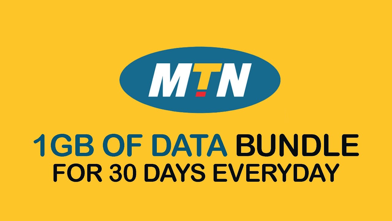 1GB OF DATA BUNDLE EVERYDAY FOR 30 DAYS MTN NEW OFFER - YouTube