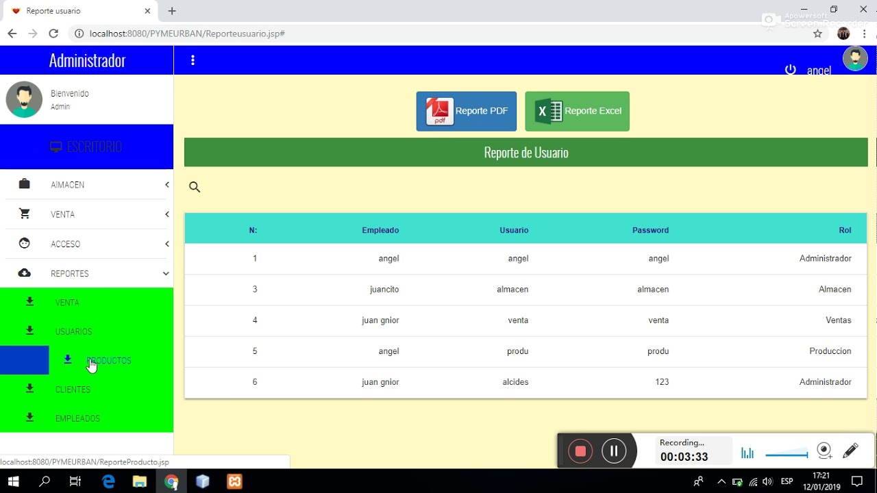 CURSO DE Sistema de Ventas, java jsp, Servlet, MariaDB(mysql) ,POO ...