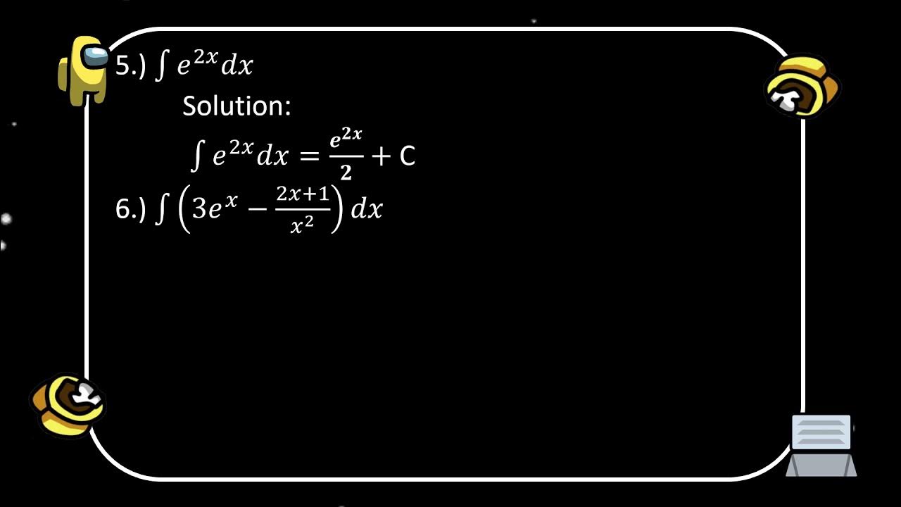 How to compute the Integral/antiderivative of Exponential and ...
