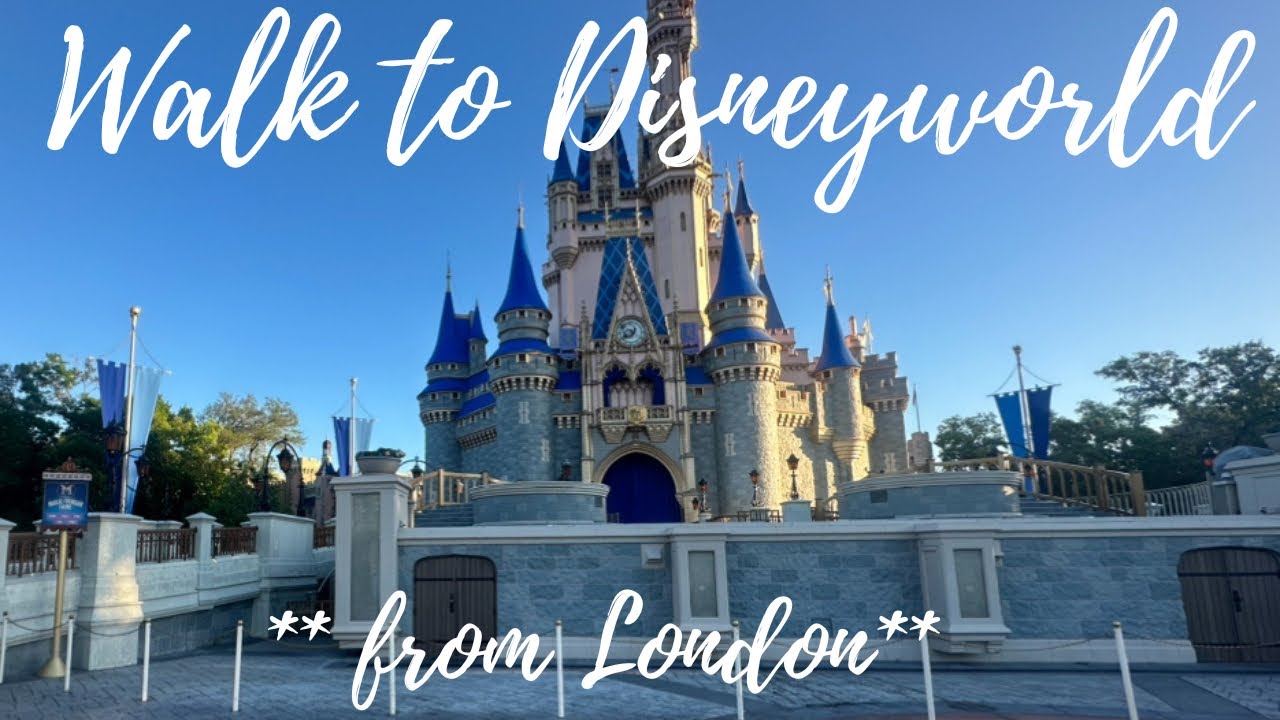 WALKING TO DISNEY.. From London?!? (Challenge Part 15) - YouTube
