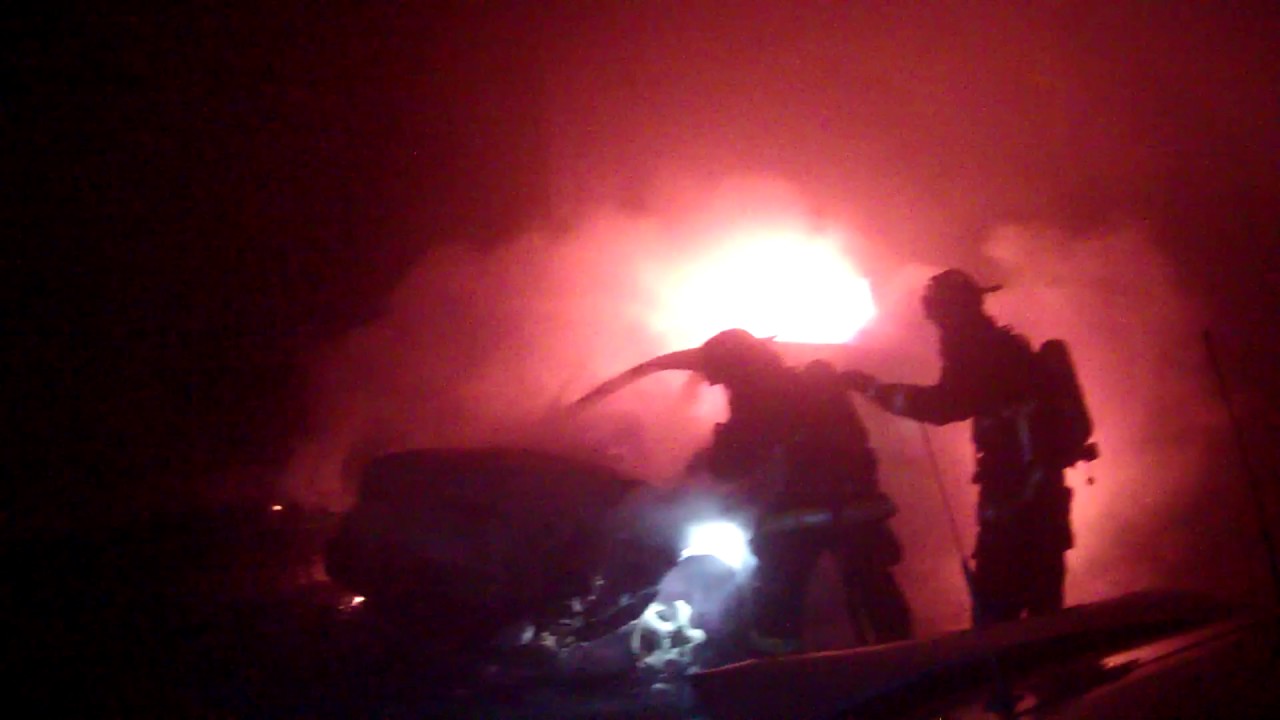 Caldecott Tunnel Vehicle Fire - YouTube