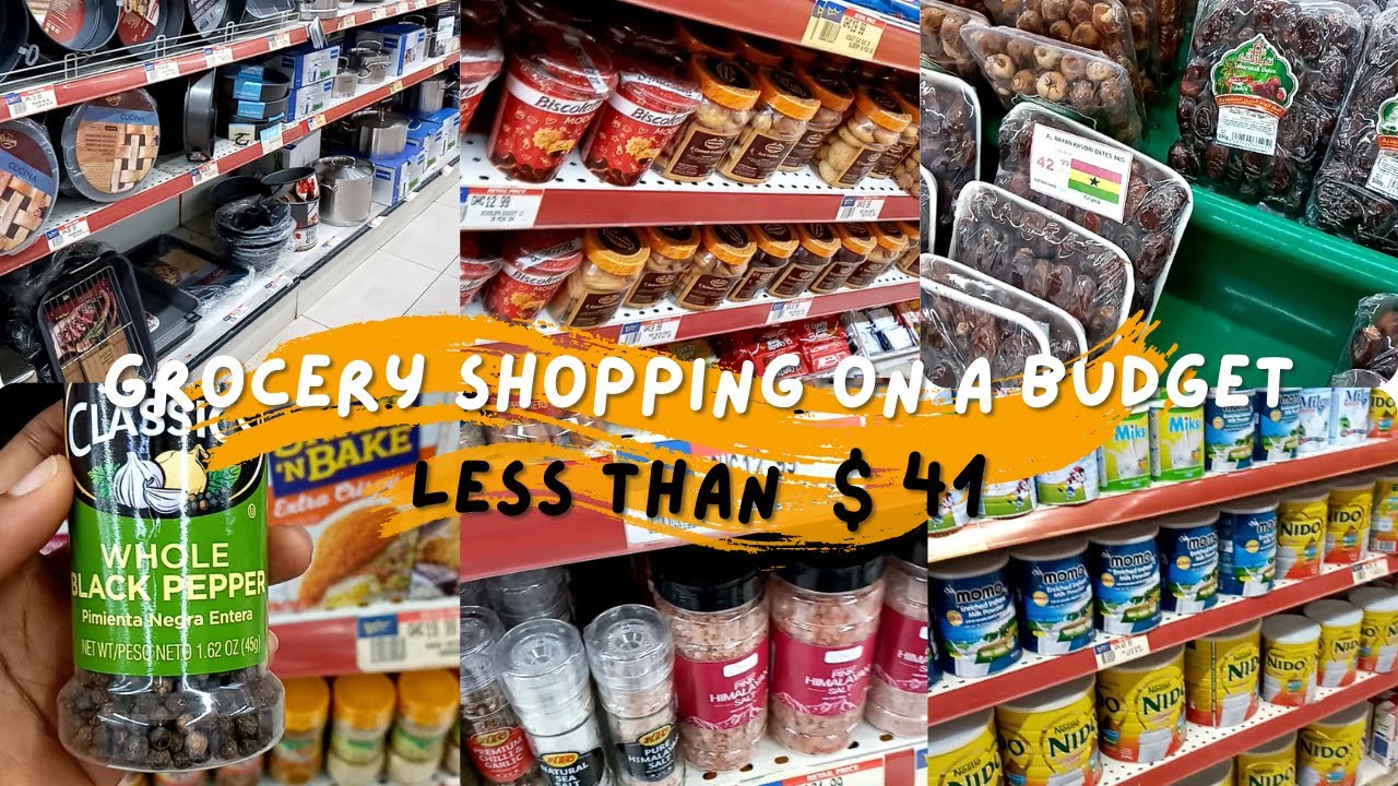 WHAT $41 WILL GET YOU IN GHANA GROCERY STORE|COST OF FOOD IN GHANA ...