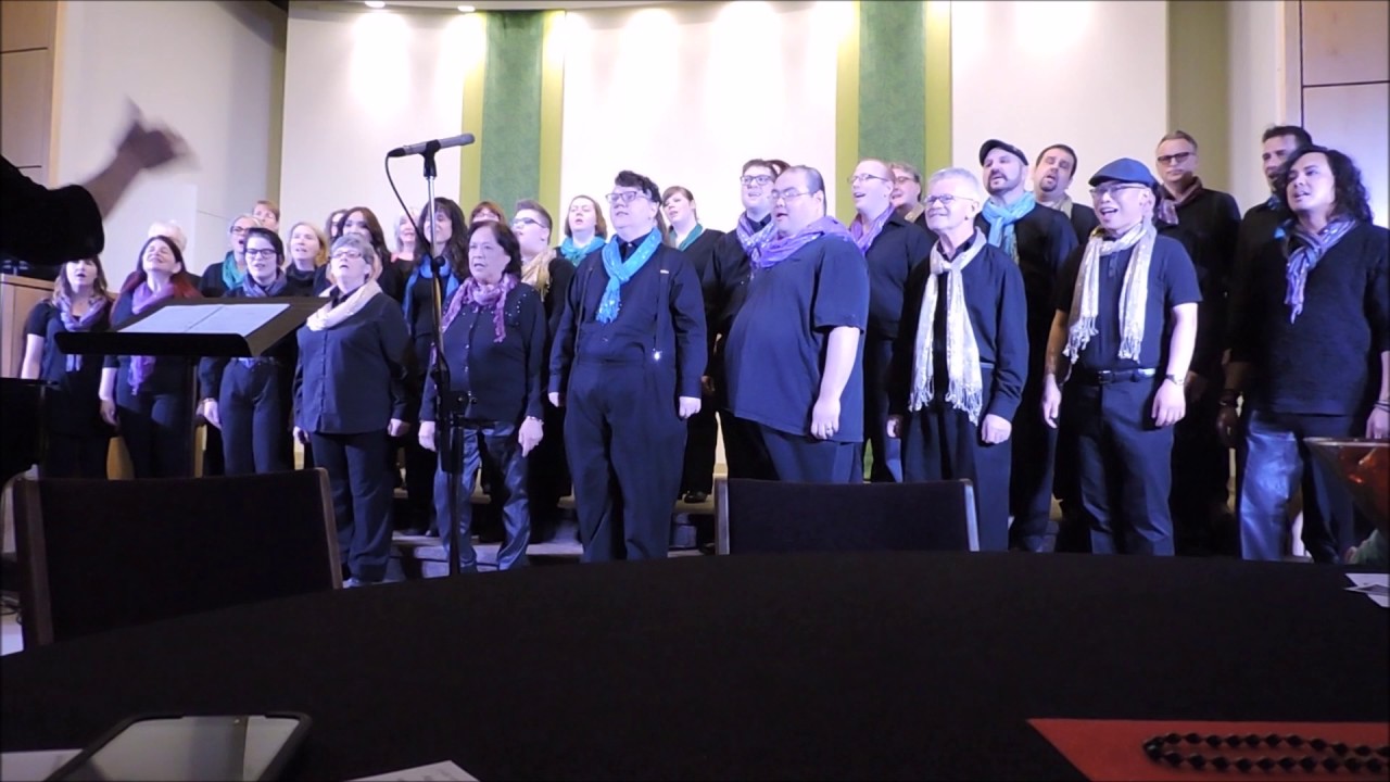EVM (Edmonton Vocal Minority) performs "Seasons of Love," March 2017 ...