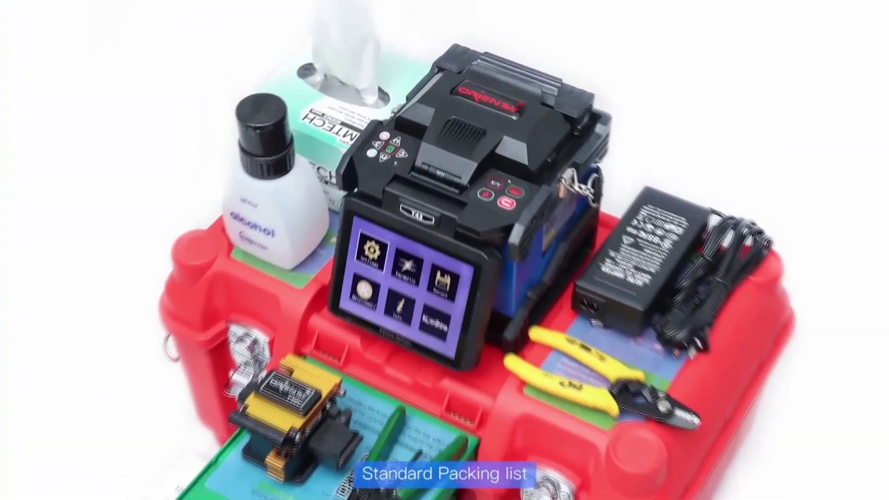How to use 9s Splicing Optic Fiber Fusion Splicer Kits FTTH Fusion ...