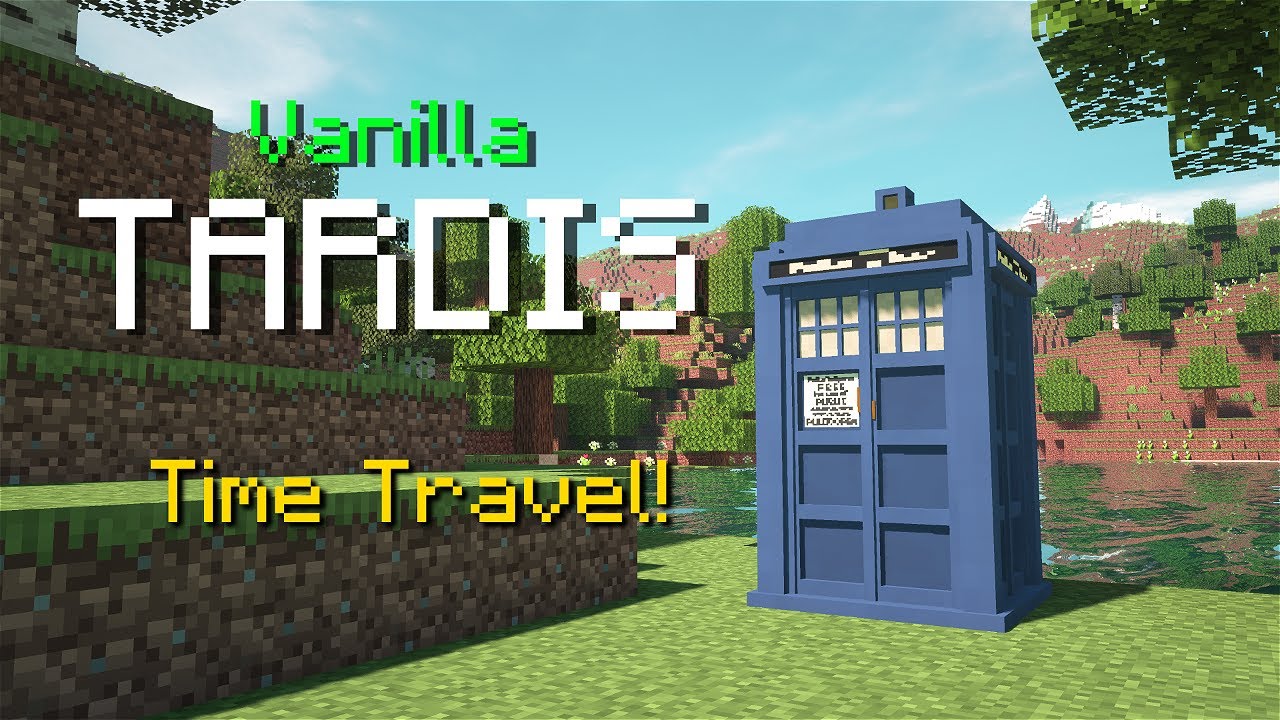 [Vanilla Minecraft TARDIS 1.19] Time Travel! - YouTube
