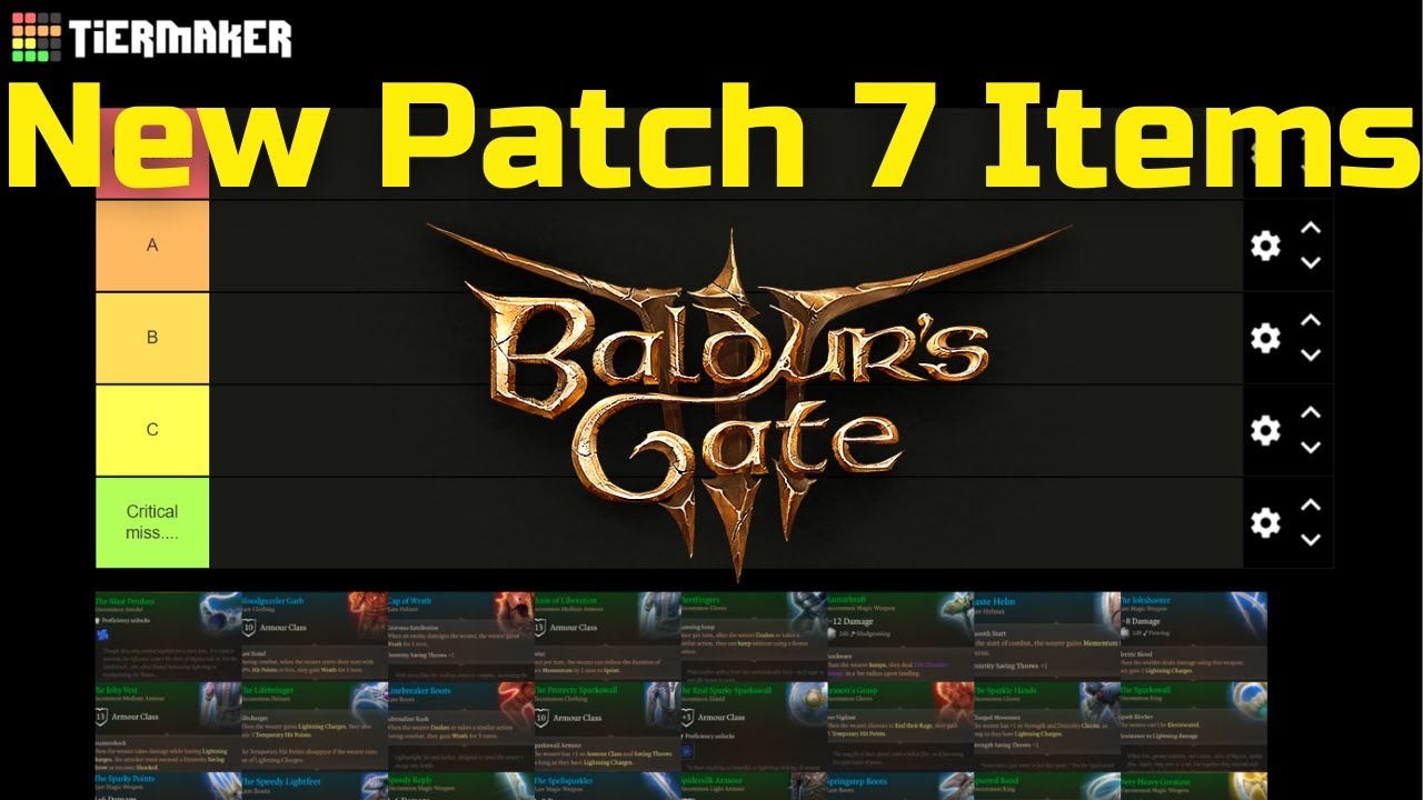 Baldur s Gate 3 Patch 7 Magic Items Tierlist And Guide Early Access baldur-s-gate-3-patch-7-magic-items-tierlist-and-guide-early-access
