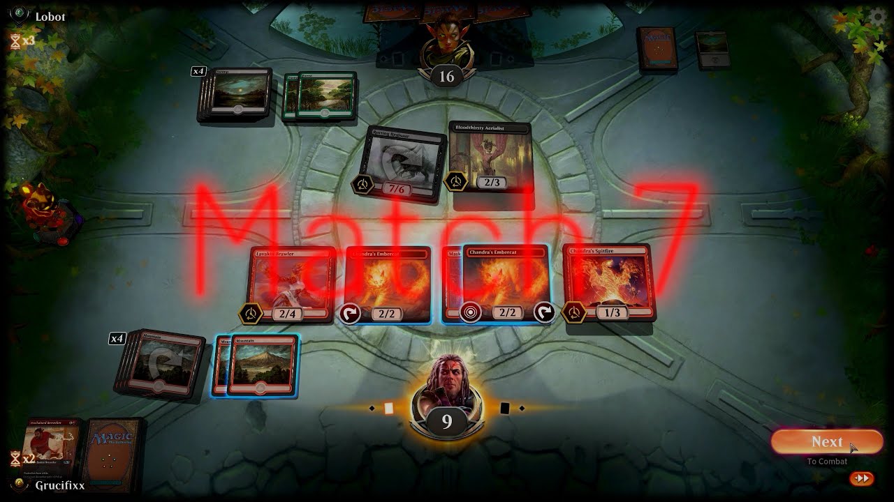 Magic: The Gathering Arena Draft #3 (Match 7) - YouTube