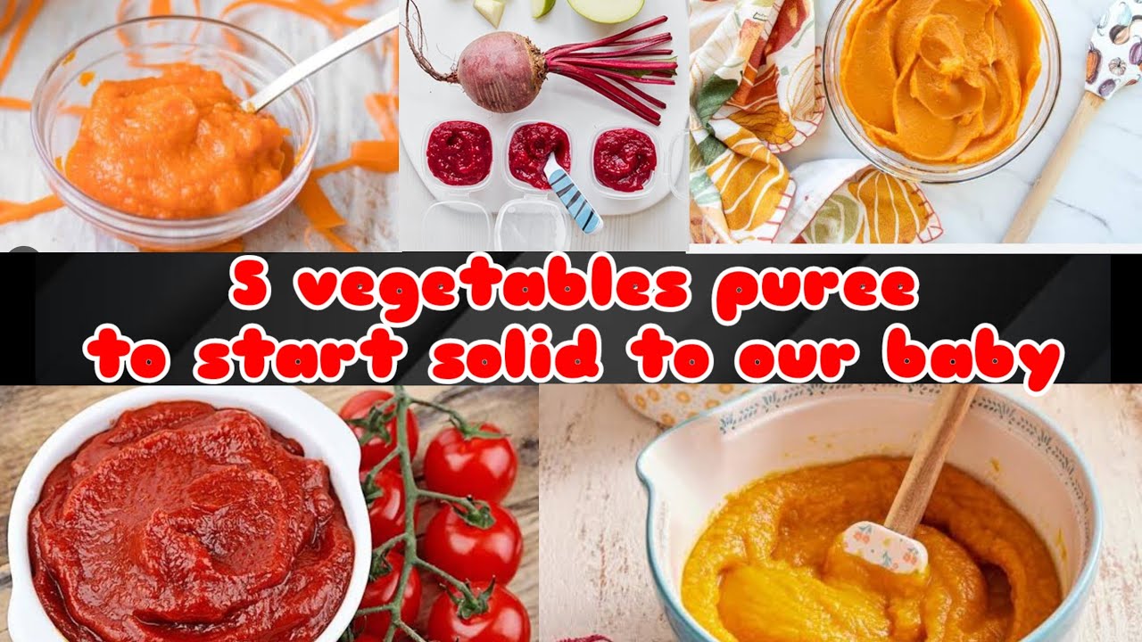 5 vegetables puree to start solid to our baby/5vegetables puree for ...