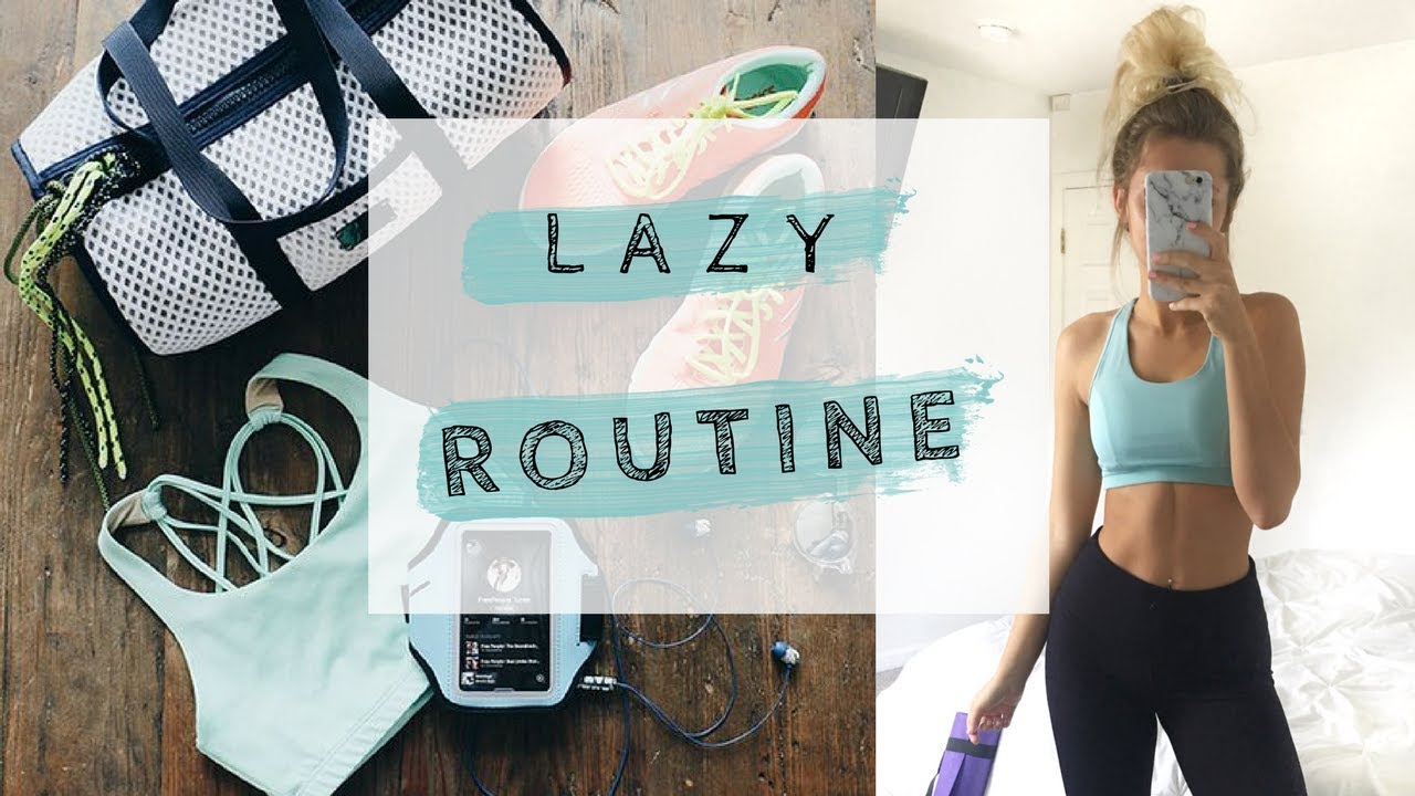 How I Reduce Cellulite! | Lazy Fitness Evening Routine - YouTube
