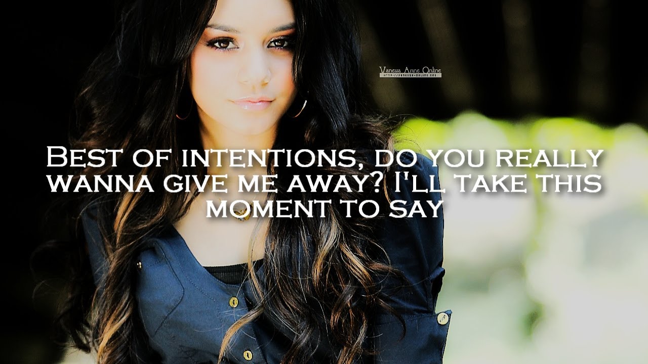 Rather Be With You - Vanessa Hudgens (Lyrics) - YouTube