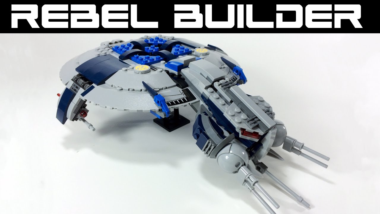 LEGO Star Wars Set #75042 Droid Gunship Review! - YouTube