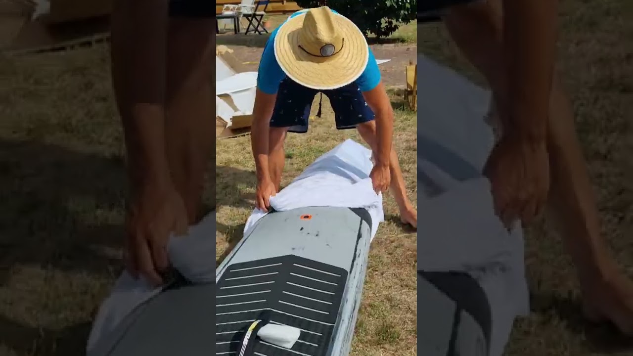 Unpacking the Infinity SUP RACE Blackfish14 x 23 - YouTube
