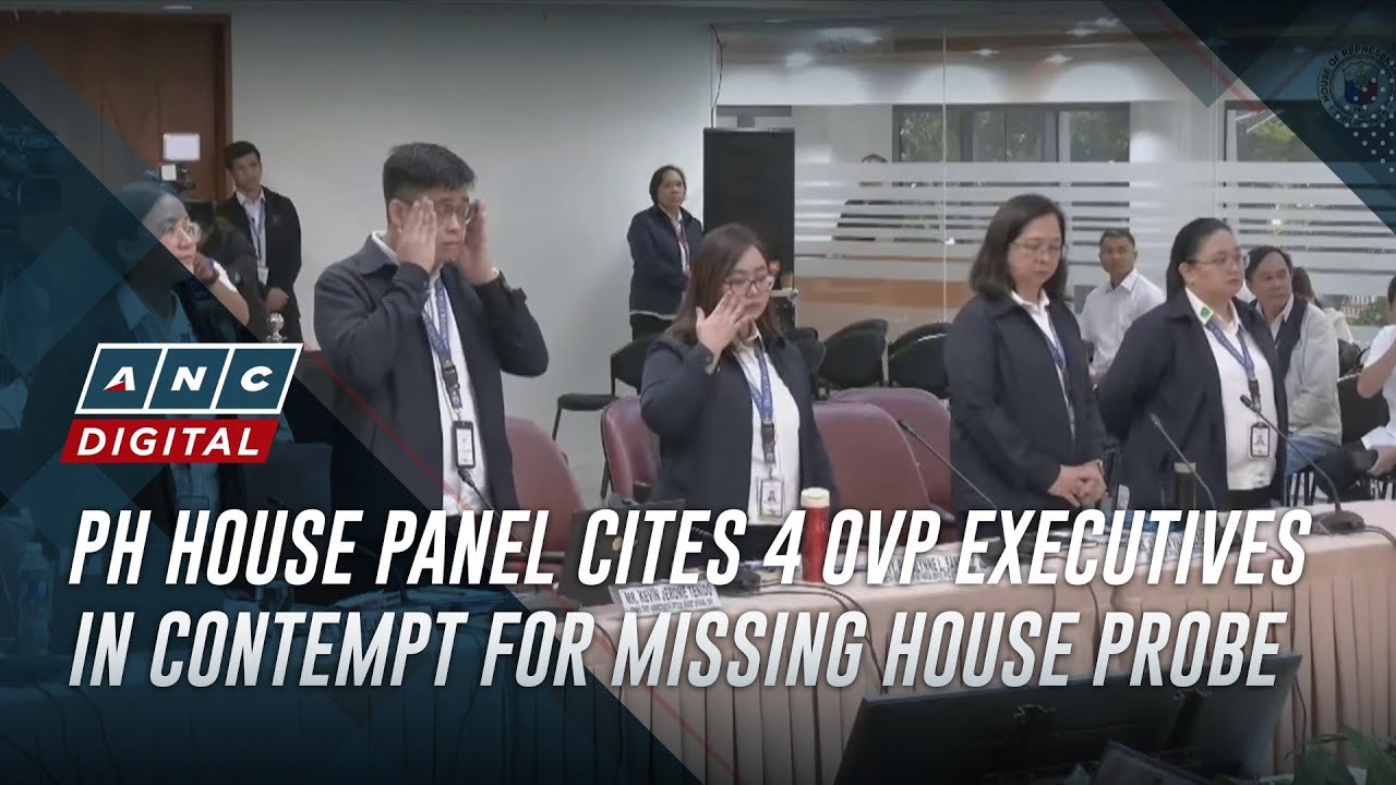 PH House panel cites 4 OVP executives in contempt for missing House ...
