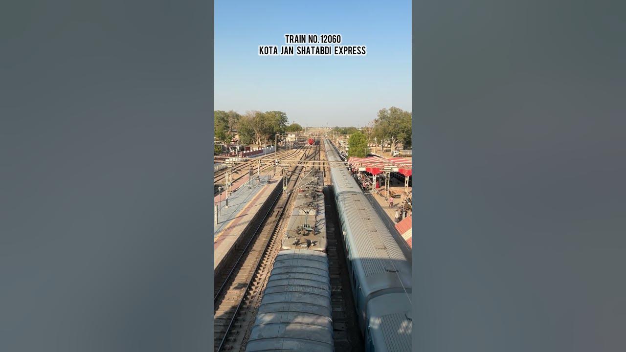 Train No. 12060 Kota Jan Shatabdi Express | Railway Buzz - YouTube