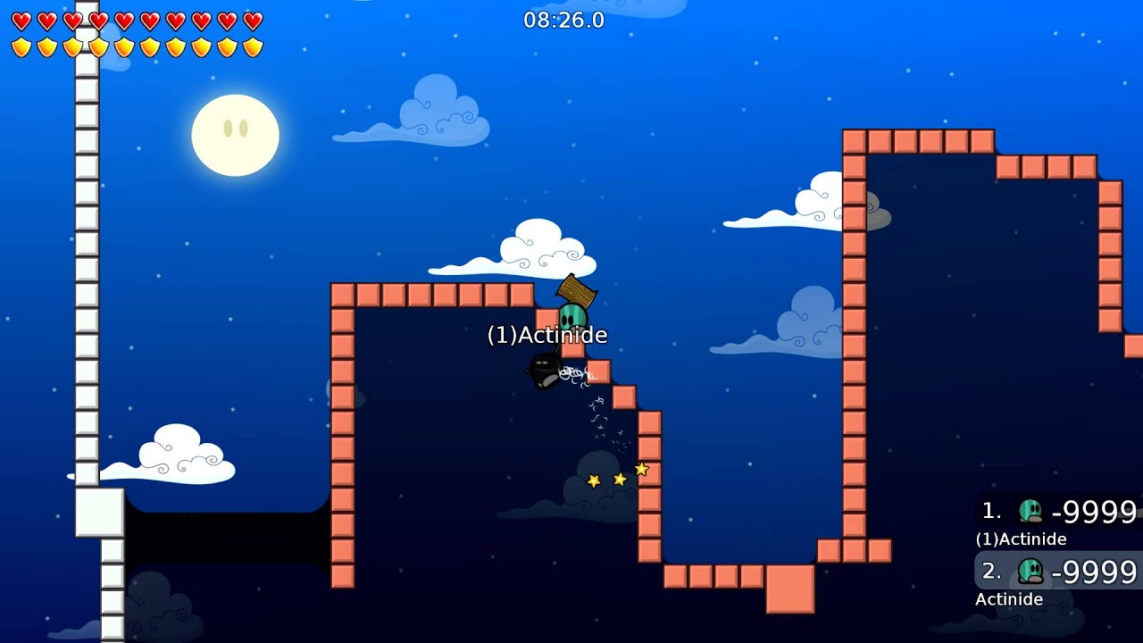 Teeworlds Multiclient / 0 KBeeeR S - 1 - YouTube